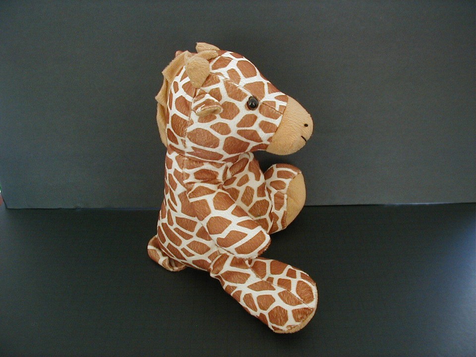 Giraffe Plush 10 inches Soft Cuddly CalPlush Stuffy Smiling Stuffie Toy ...