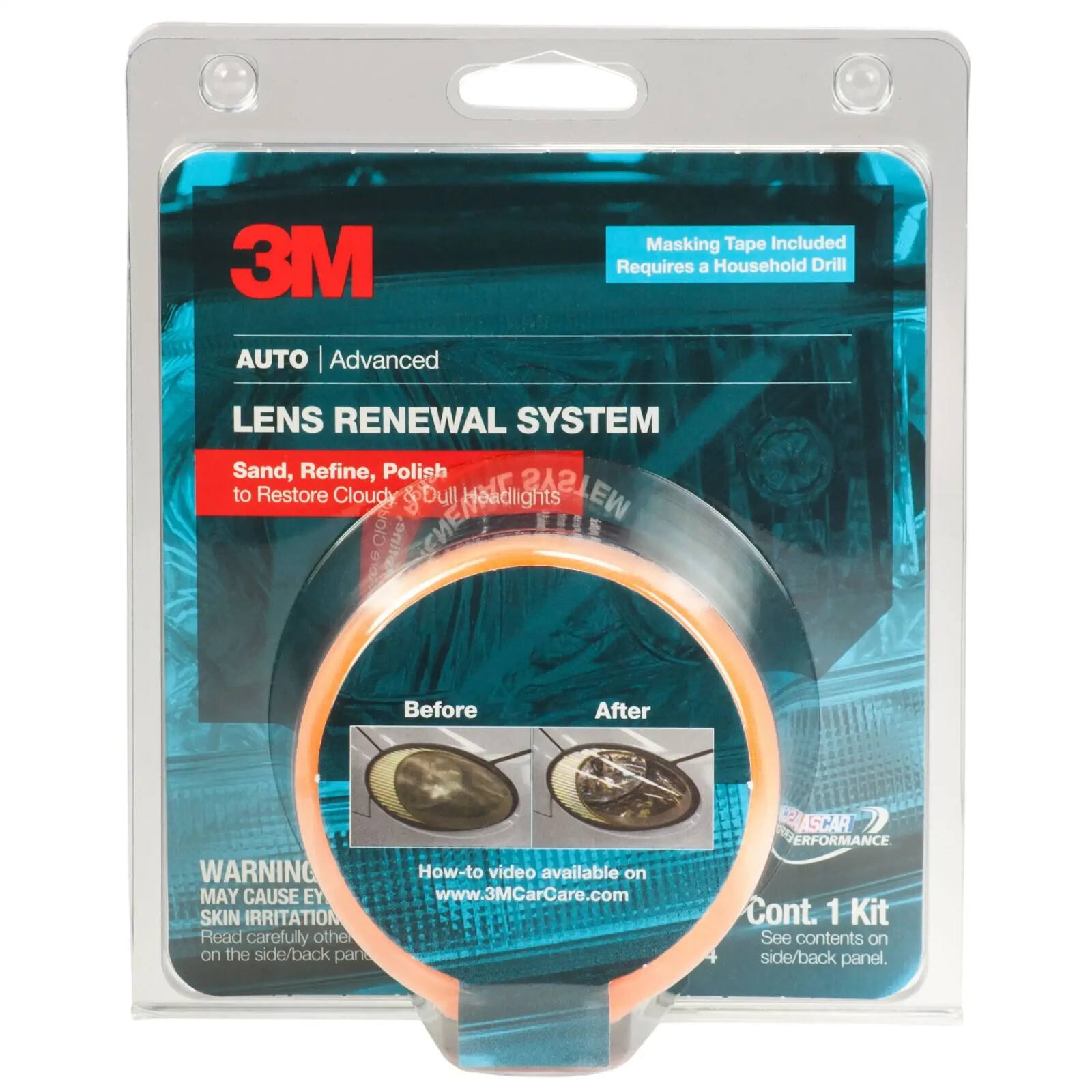 3M Lens Renewal System 39014 Headlight Restorer Kit for sale online | eBay