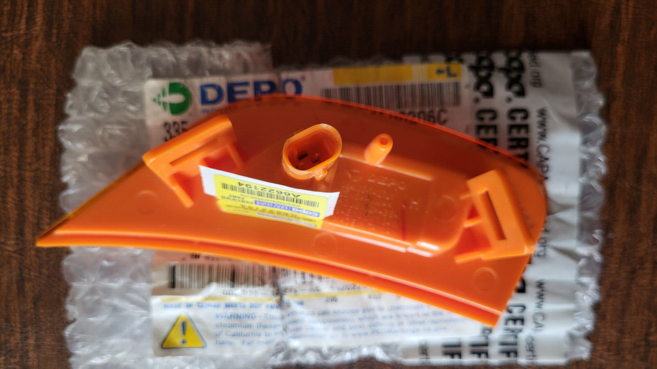 2021-2023 DEPO GM Front Driver Side Marker Lamp Assembly 84776452 ...