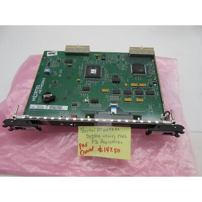 Nortel NT4N48BA System Utility Card | eBay