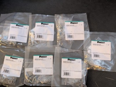 Lot of 7 Panduit HDW1/4-A-KT Stainless Steel Mounting Hardware Kit | eBay