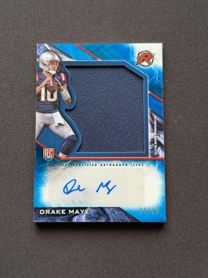2024 Topps Resurgence Drake Maye Rookie Patch Auto /99 RPA Autograph RC ...