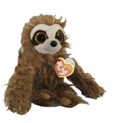 NWT SULLY the Sloth - TY Beanie Boos 6" - 8" (Glitter Eyes) | eBay