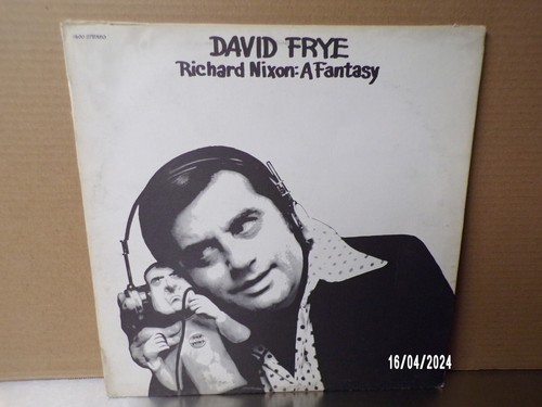 33 LP ~David Frye~ Richard Nixon: A Fantasy - Buddah records 1973 VG | eBay