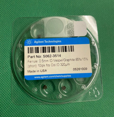 Agilent 5062-3514 Graphite Vespel Ferrules 9pk | eBay
