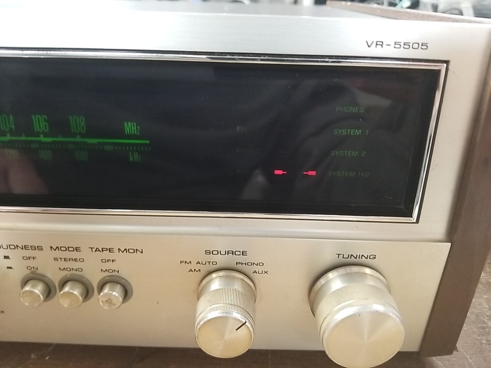 VINTAGE JVC VR-5505 FM-AM STEREO RECEIVER. *READ⬇️* | eBay