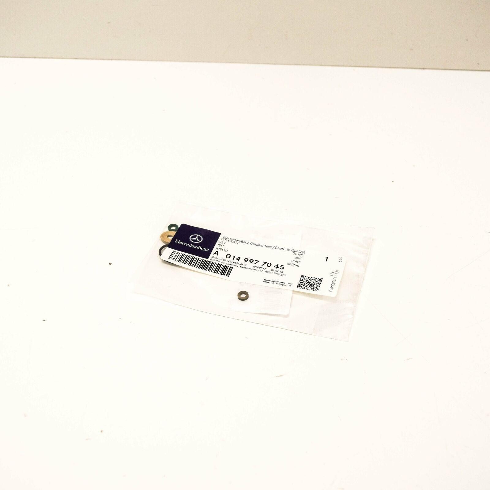 Mercedes-Benz OM668 Pres Sensor Valve O-Ring Seal Kit Genuine ...