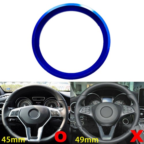 45mm Steering Wheel Insert Filler Aluminum Alloy Blue Fits 09-15 X204 ...