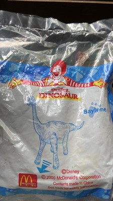 2000 dinosaur baylene happy meal mcdonald TOY unopened new hong kong ...