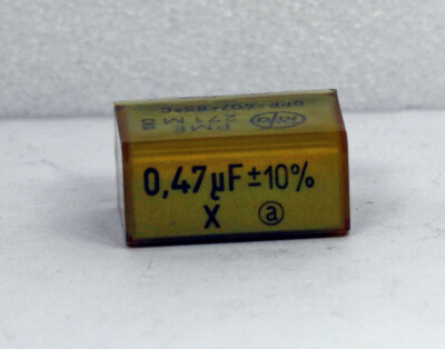 New Old Stock RIFA 0,47uf 250V +/-10% Metalized Paper Capacitor | eBay
