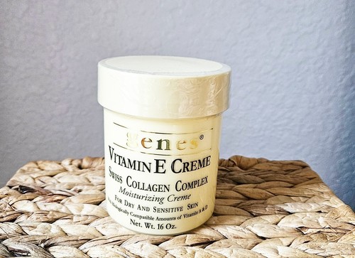 Genes Vitamin E Swiss Collagen Anti- Aging Miracle Complex Creme-New ...