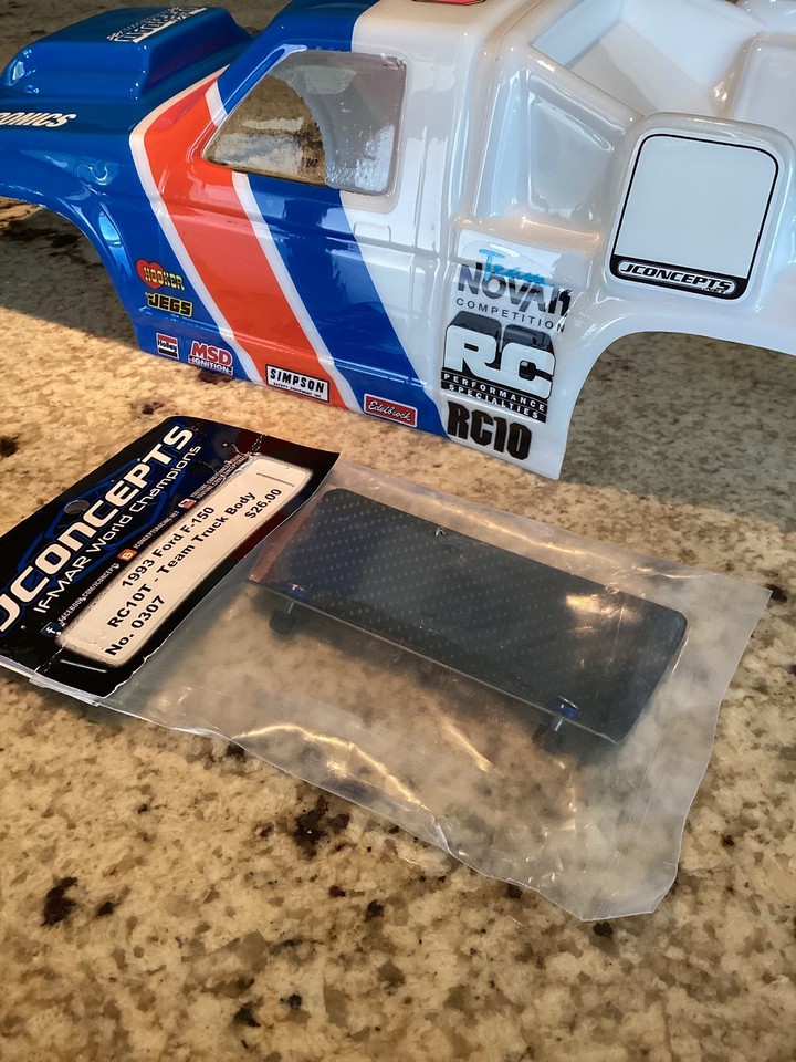 Associated RC10 RC10T JConcepts Vintage Retro Style Ford Custom Painted ...