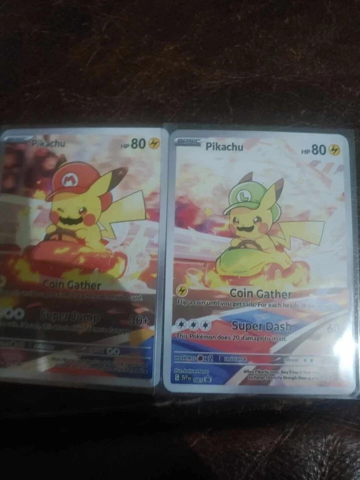 CUST0M-MADE SEE DESCRIPTION 2016 Pokemon Luigi Mario Pikachu Special ...