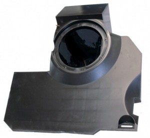 Mercedes Smart 451 I SOTEC Subwoofer Empty enclosures for passenger ...