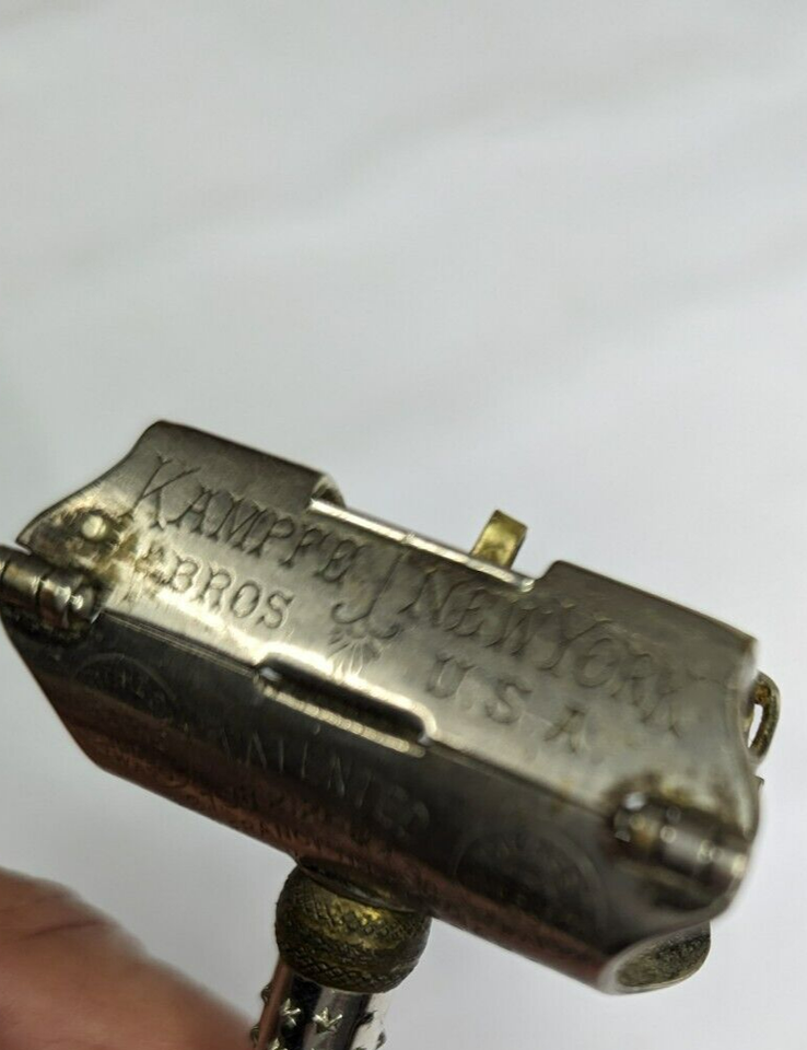 Unusual Antique Used Star Safety Razor New Morel 6 " Long | eBay