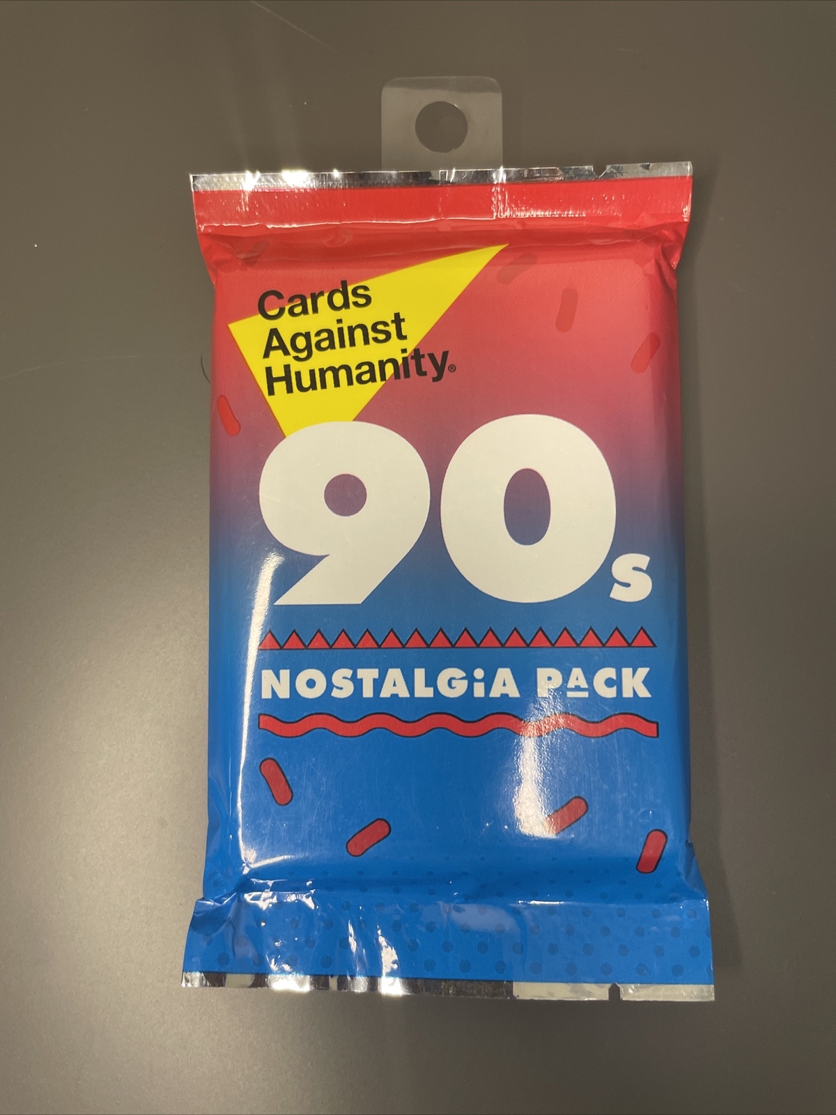 Cards Against Humanity 90s Nostalgia Pack - Red & Blue Expansion ...