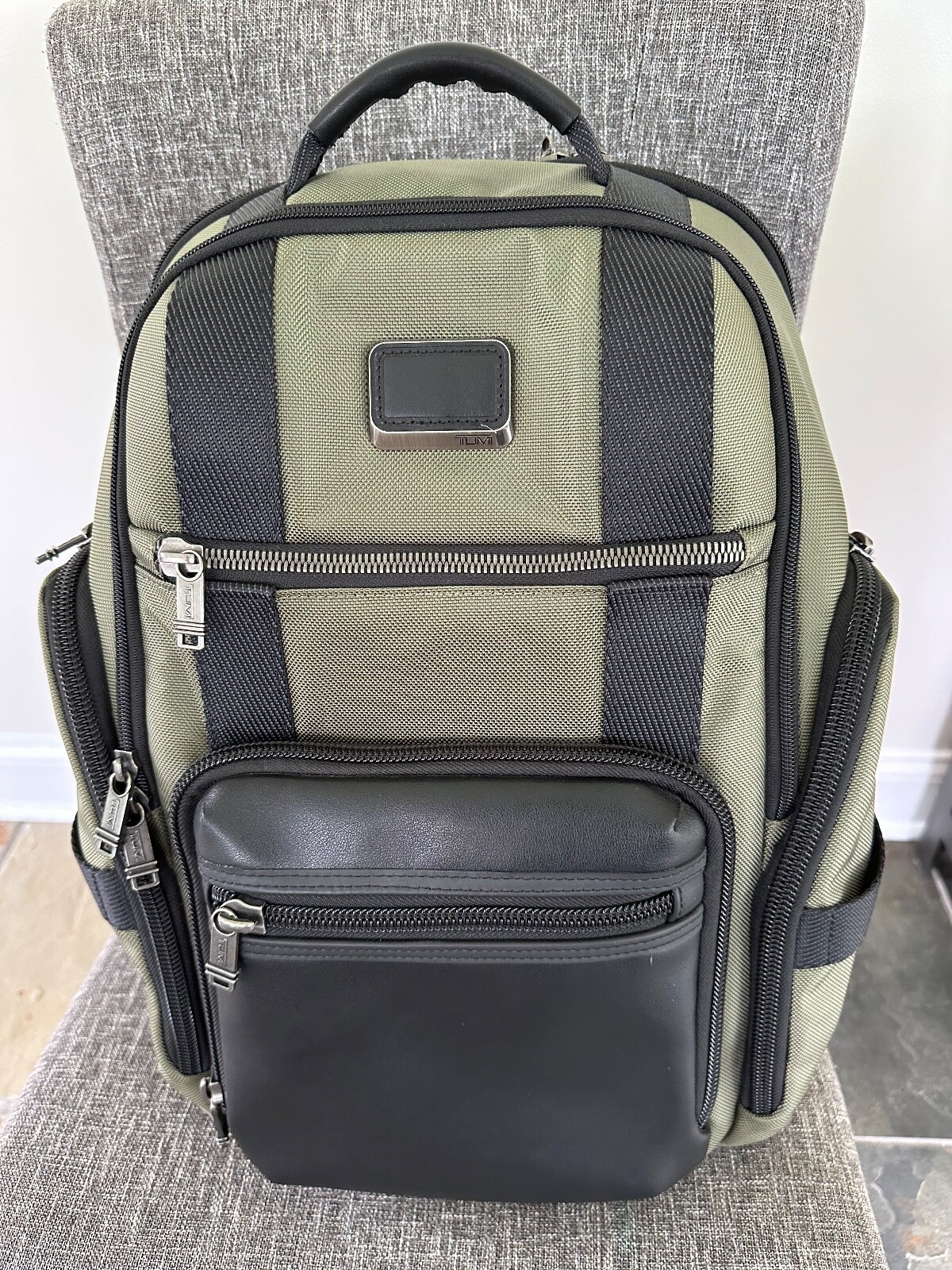 Tumi Alpha Bravo Nathan Backpack - Forest Green - Gem