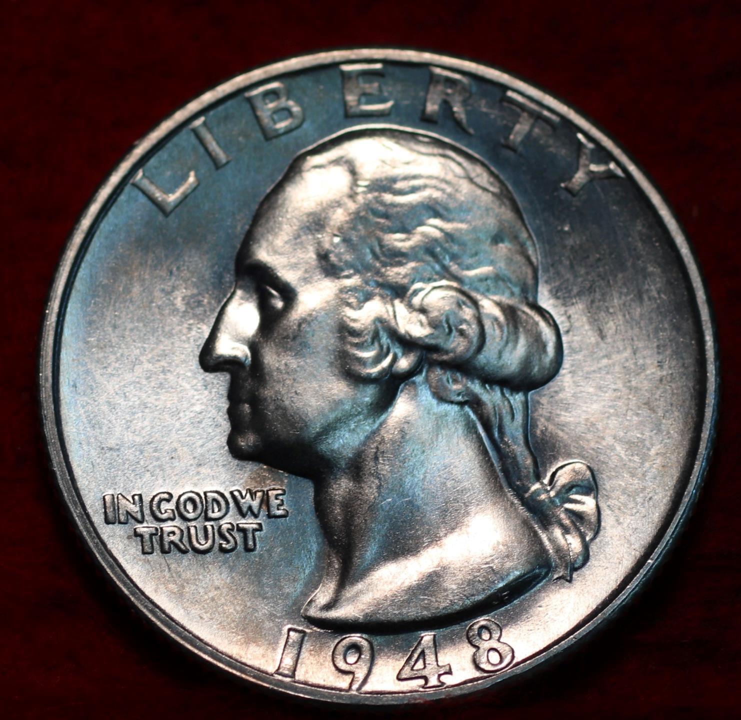 Uncirculated 1948-S San Francisco Mint Silver Washington Quarter | eBay