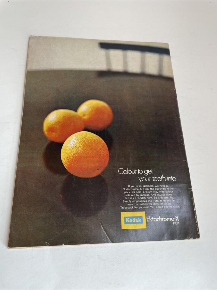 Vintage Rare Photography Magazine April 1971 Fountain Press Art F7 | eBay