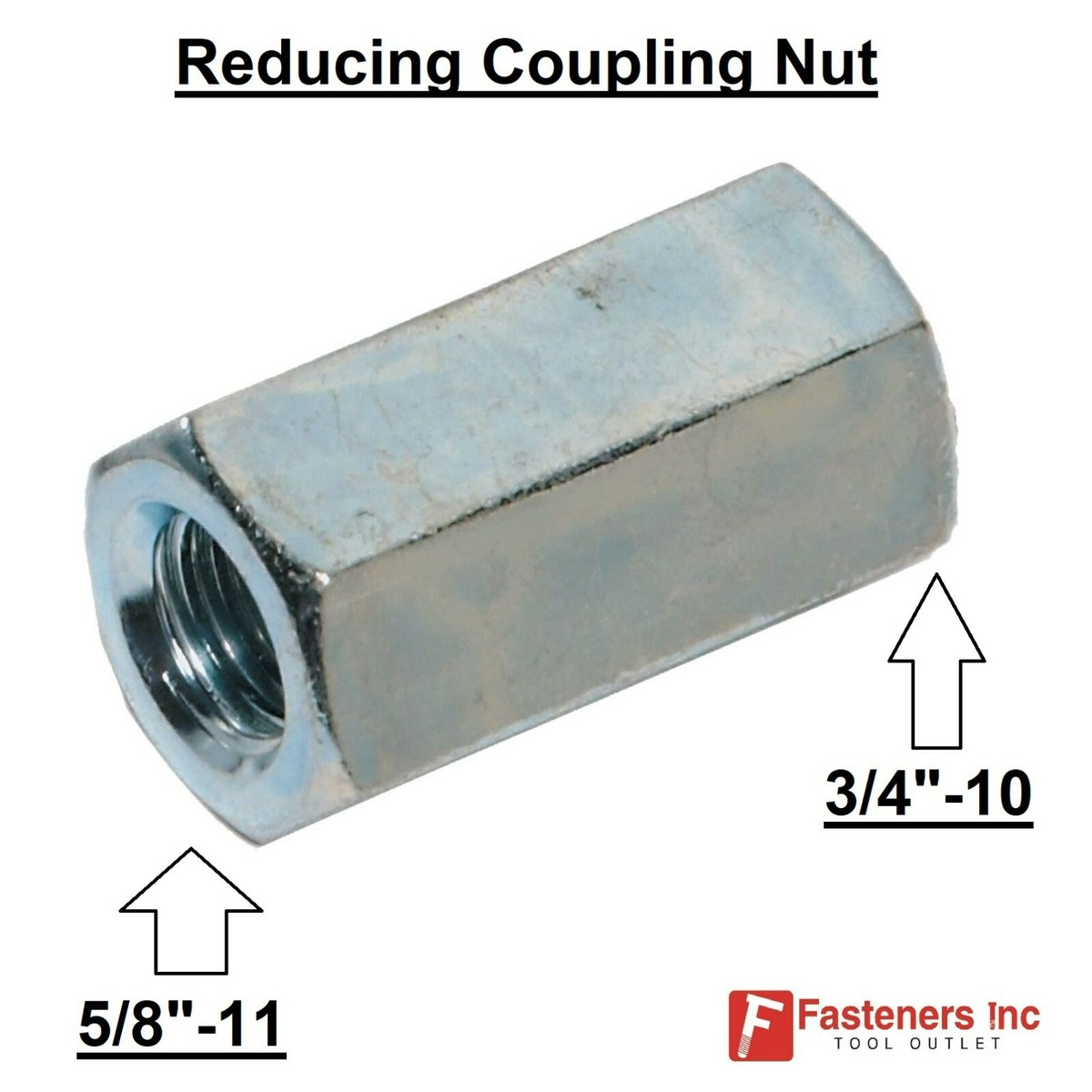 5 8 Threaded Rod Coupler National Hardware 4003BC Series N182 683