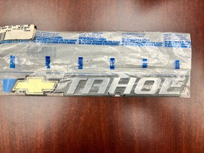 NEW OLD STOCK TAHOE EMBLEM OEM CHEVROLET | eBay