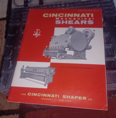 Metal Cutting - Cincinnati Shaper