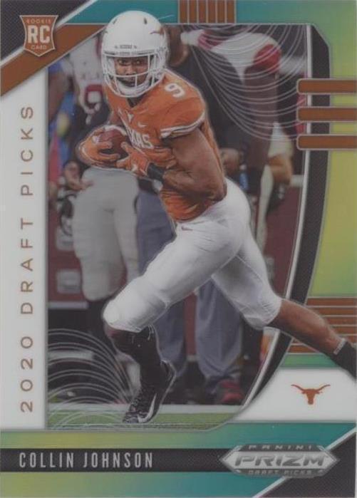 2020 Panini Prizm Draft Picks - Draft Picks Rookies Collin Johnson #112 ...