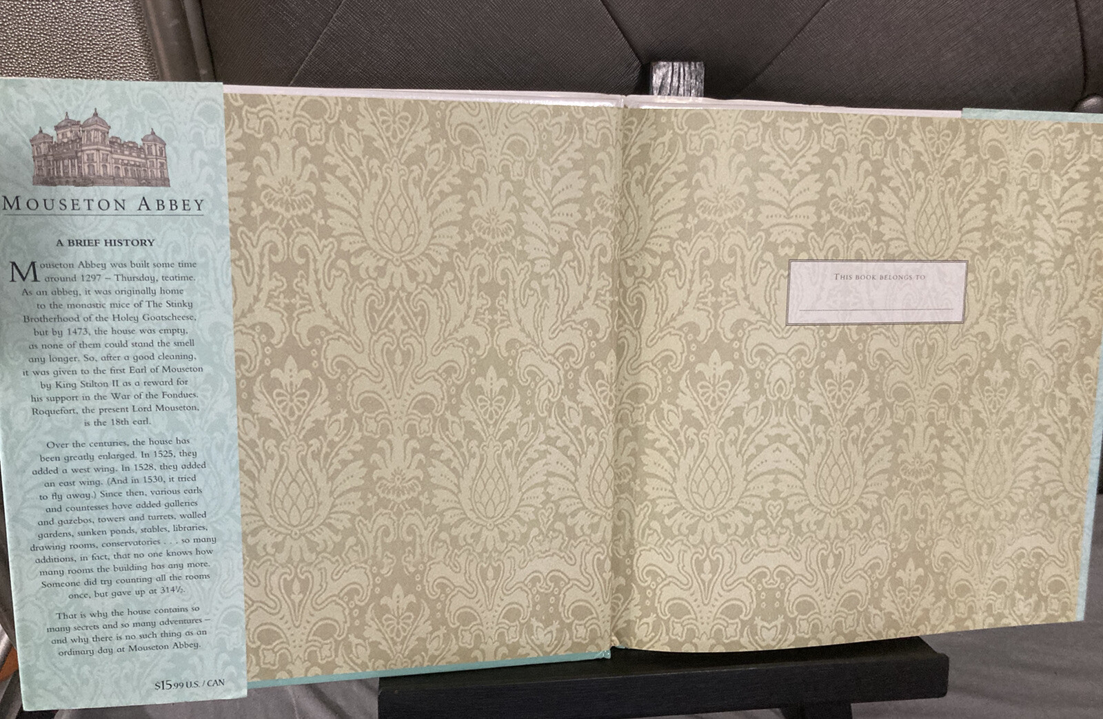 Mouseton Abbey Hardcover Book Knitted Yarn Mice Downton by Nick Page ...