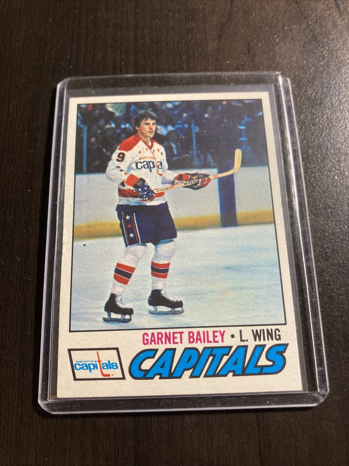 Garnet Bailey CARD 1977 TOPPS CHEWING GUM T9-268 | eBay