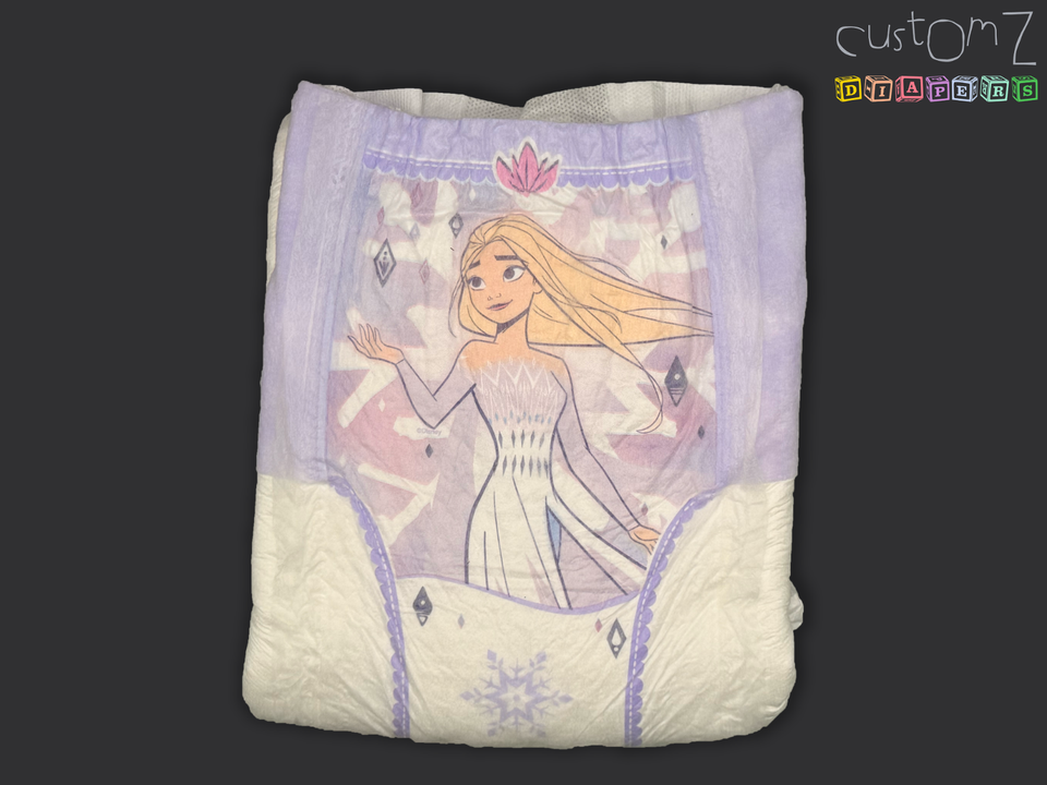 CustomZ Ice Princess ABDL Adult Baby Diaper Nappy with Fade When Wet ...
