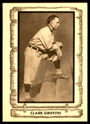 Clark Griffith 1981 Cramer Baseball Legends Series 2 Card# 37 | eBay