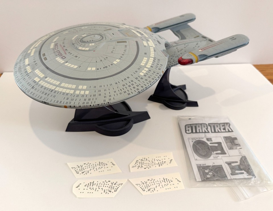 Star Trek Diamond Select Enterprise D & E Excelsior Klingon Bird of ...