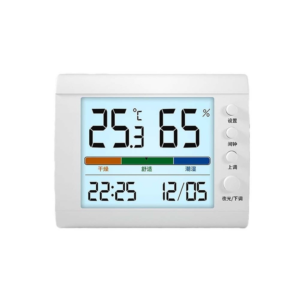 Thermohygrometer with Accurate Temperature Humidity Readings and Night ...