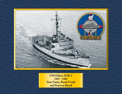 USS Edisto AGB-2 Custom Personalized Print of US Navy Gift Idea | eBay