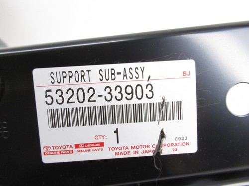 Genuine OEM Toyota 53202-33903 Radiator Support Assy Passenger RH 2018 ...