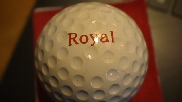 Vintage Royal Golf Ball with Flower ***Unbranded*** L15 | eBay