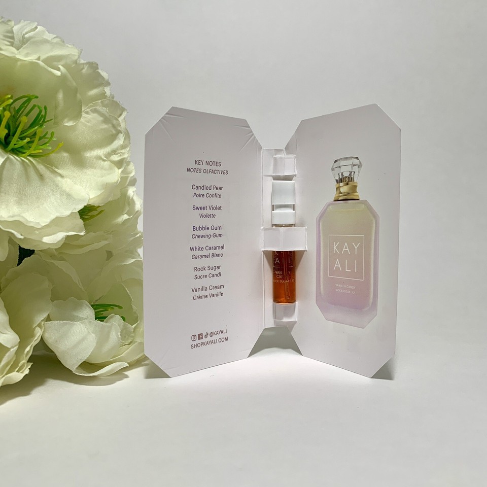 3 Kayali Perfume Sample Collection Women Vials Spray Set 1.5ml/0.05oz ...