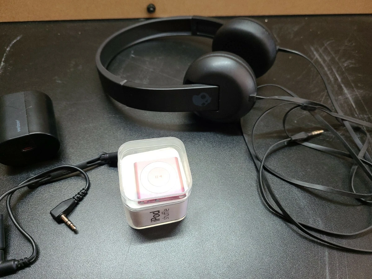 Pink Ipod With Headphones