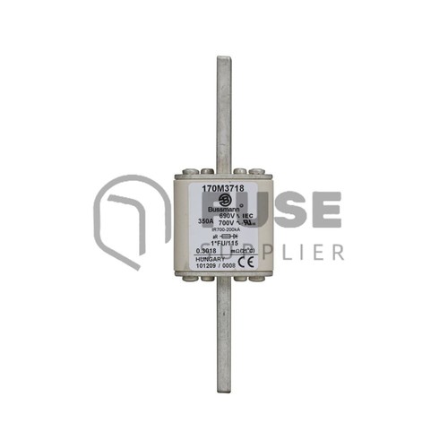 1PC New Eaton BUSSMANN 170M3718 350A, 690V High Speed Square Body Fuse ...