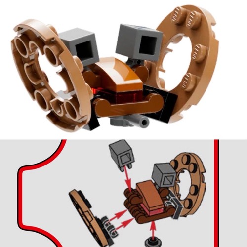 🔥 2x’s 2023 LEGO Micro Builds Star Wars Hailfire Droid 75366 Christmas ...