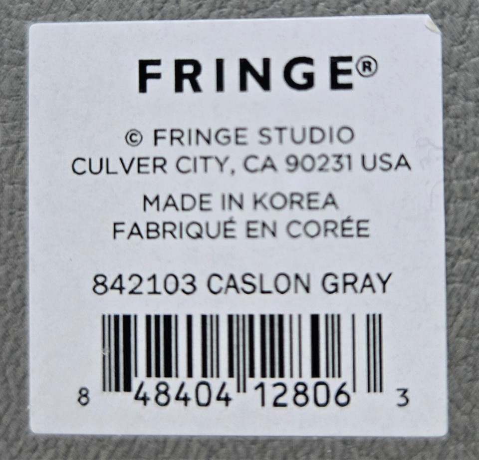 Fringe Studio Notebook Journal ~ CASLON GRAY Spiral 192 lined pages ...