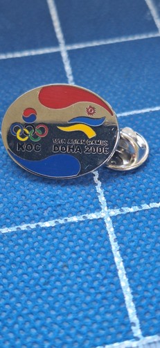 Pin badge NOC SOUTH KOREA National Olympic committee 15th Asian games ...
