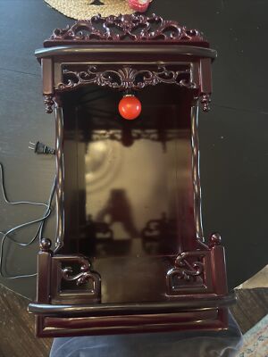 Traditional Butsudan Altar Buddha Ancestor Wooden Shrine with Light 21 ...