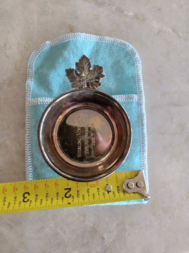 Sterling Vineyards Tastevin 1994 Anniversary Gala Made by Tiffany & Co ...