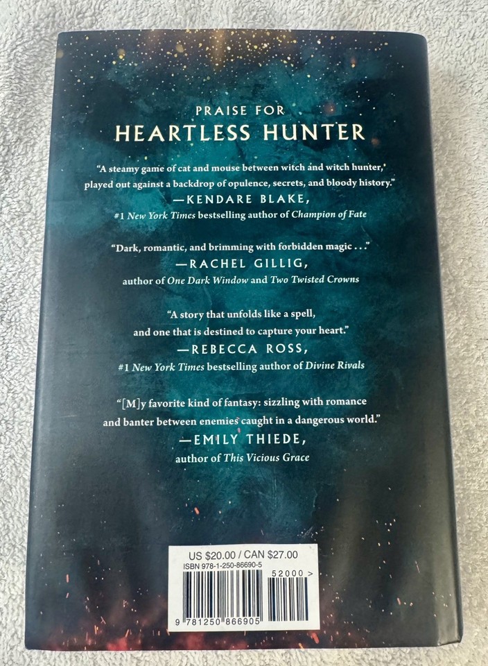 Heartless Hunter by Kristen Ciccarelli, Hardcover, First Ed, 2024 | eBay