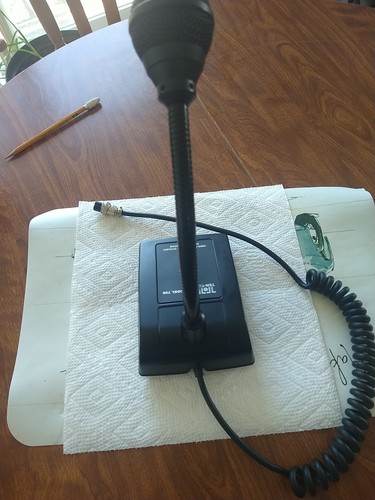 MICROPHONE TEN TEC MODEL 708 8 PINES THIS ITEM IS PARTS OF MY ...