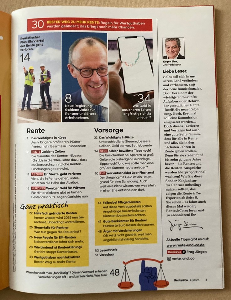 Zeitschrift Rente Co 04/25 | eBay.de