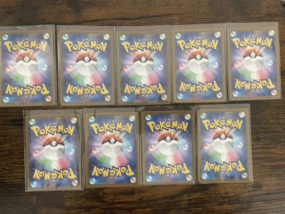 Pokemon Sv2P/Sv2D: Clay Burst/Snow Hazard Card Lot Of 9 (Japanese) (US ...