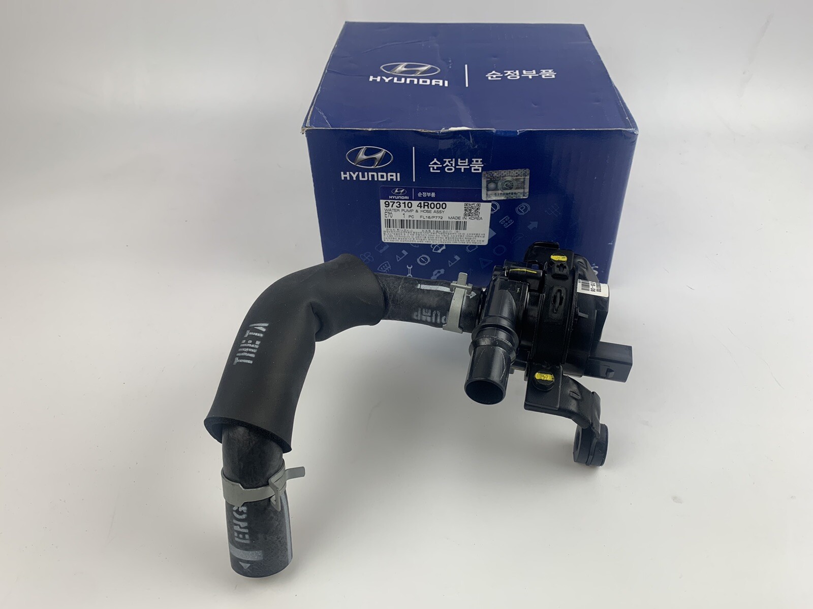 2011-2015 Hyundai Optima Sonata Hybrid Engine Water Pump & Hose Heater ...