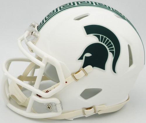 ANDRE RISON AUTOGRAPHED MICHIGAN STATE SATIN WHITE MINI HELMET HOF JSA ...